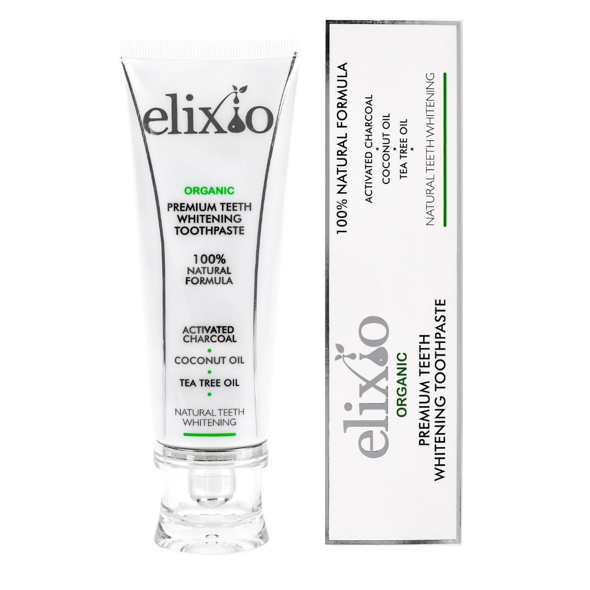 Elixio - Naturalna Wybielająca Pasta Do Zębów - Elixio Cosmetics